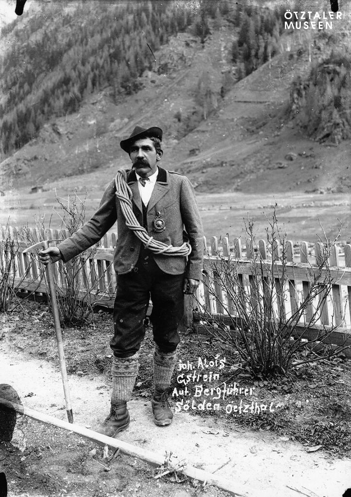Ötztaler Museen BilderspaziergangFrühe Bergführer im Ötztal