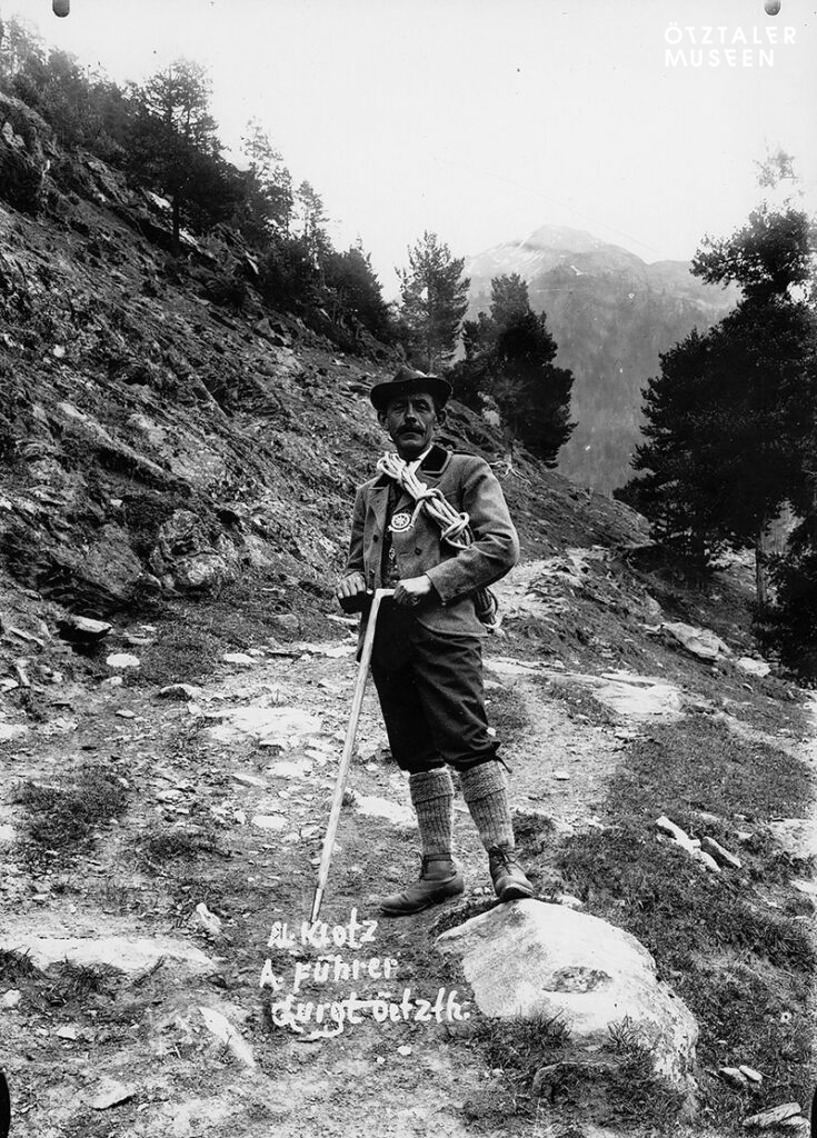 Ötztaler Museen BilderspaziergangFrühe Bergführer im Ötztal