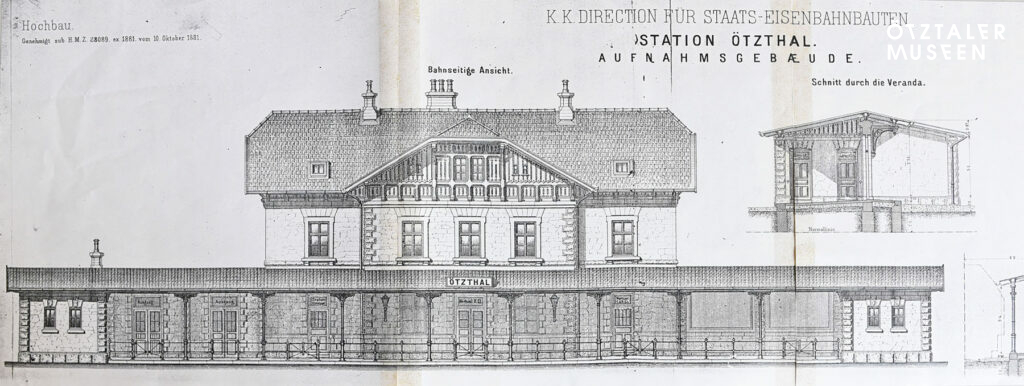 Ötztaler Museen BilderspaziergangÖtztal Bahnhof